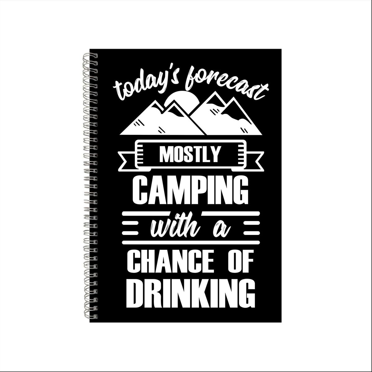 Camping 6 Notebook Camper Gift Idea A4 Notepad Pad 58 | Shop Today. Get ...