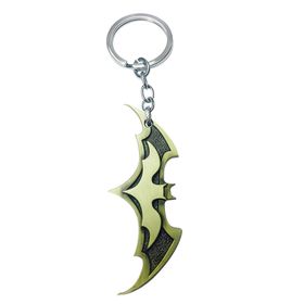 Batman Batarang Symbol Justice League/The Dark Knight Keychain - Silver ...