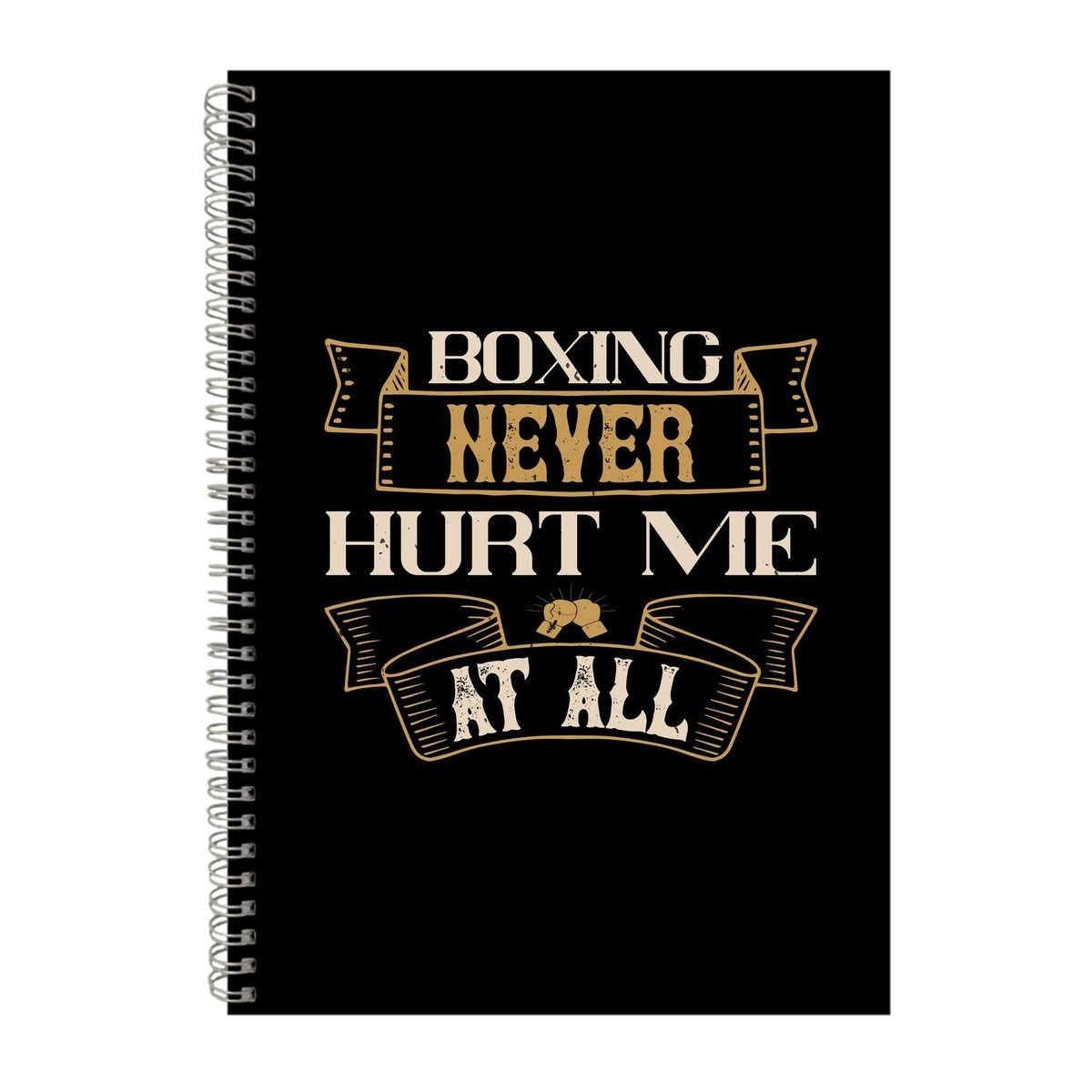 Boxing Never Hurt Me Notebook Boxer Gift Idea A4 Notepad 156 | Shop ...