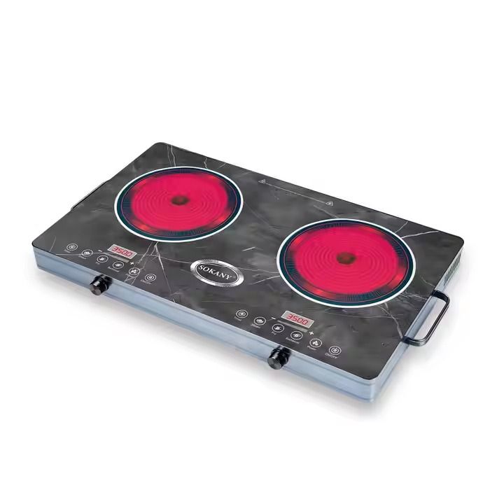 Electric Two Head Solid Hot Plate Cook Top Cooker | Shop Today. Get it ...