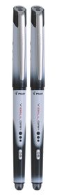 Pilot BLN-VBG V Ball Grip Fine 0.5 Liquid Ink Pen Pack of 2 - Black ...