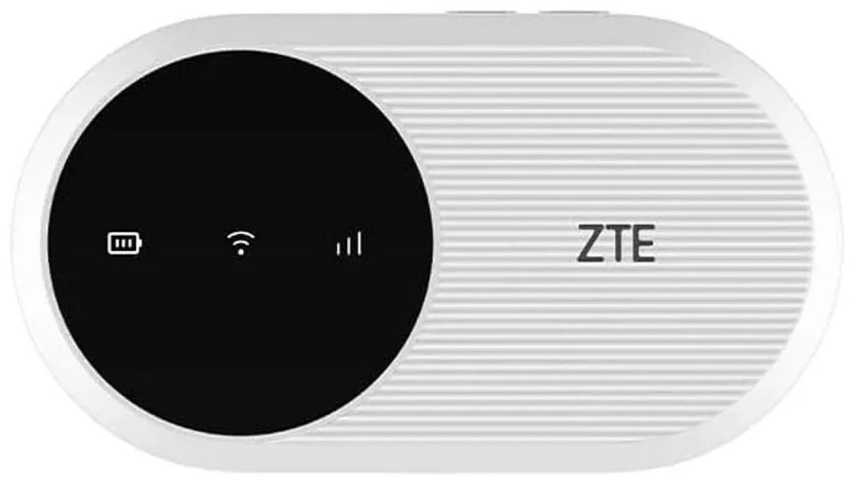 ZTE 4G LTE Mobile Wi-Fi Router - Portable High-Speed Internet White ...