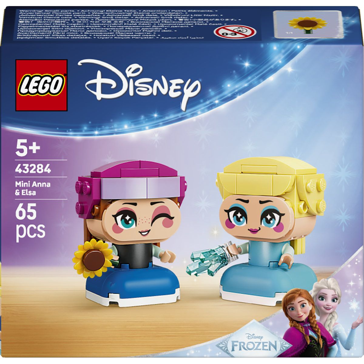 LEGO® Disney Frozen Mini Anna & Elsa Building Toy 43284 | Shop Today ...