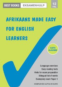 Best Books Eksamenhulp: Graad 12 Afrikaans Eksamenoefenboek vir Eerste ...