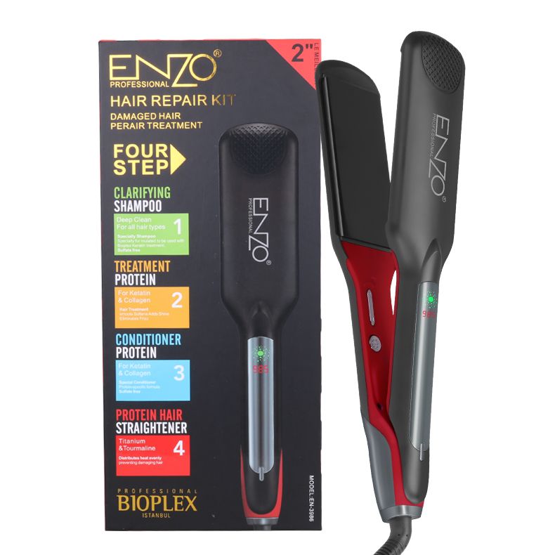 Enzo Professional Hair Repair Tool Kit Protein Hair Straightener | Shop ...