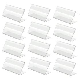 Mini Acrylic Place Card Name Sign Holder (Pack of 12) | Shop Today. Get ...