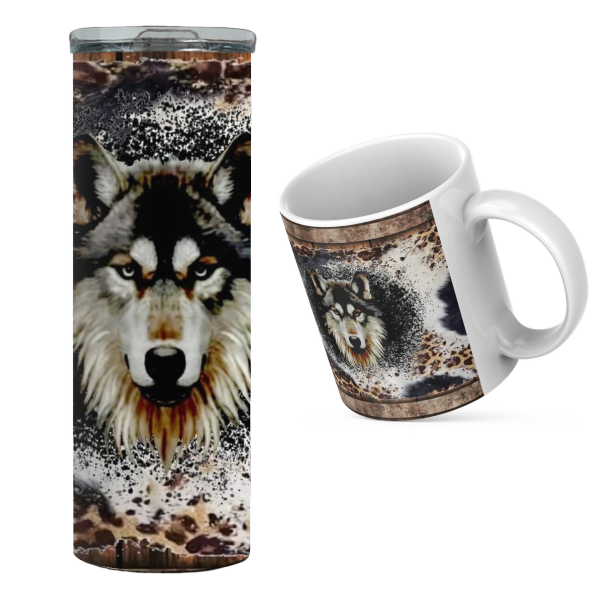 Wolf - Double Wall Travel Mug & Coffee Mug | Shop Today. Get it ...