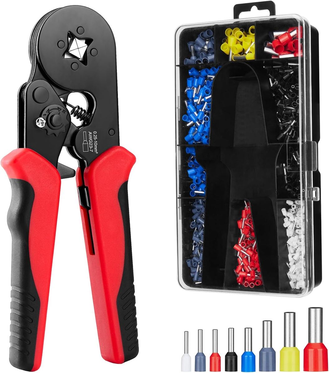 YB Sparkle - Ferrule Crimping Tool Set with 1200 Connectors | Shop ...