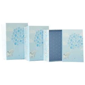 3 Nested Boxes Baby Blue | Shop Today. Get it Tomorrow! | takealot.com