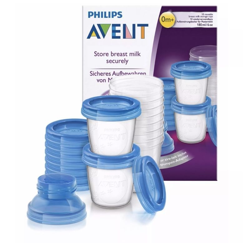 Philips Avent Breast Milk Containers (10 Pieces) | Shop Today. Get it ...