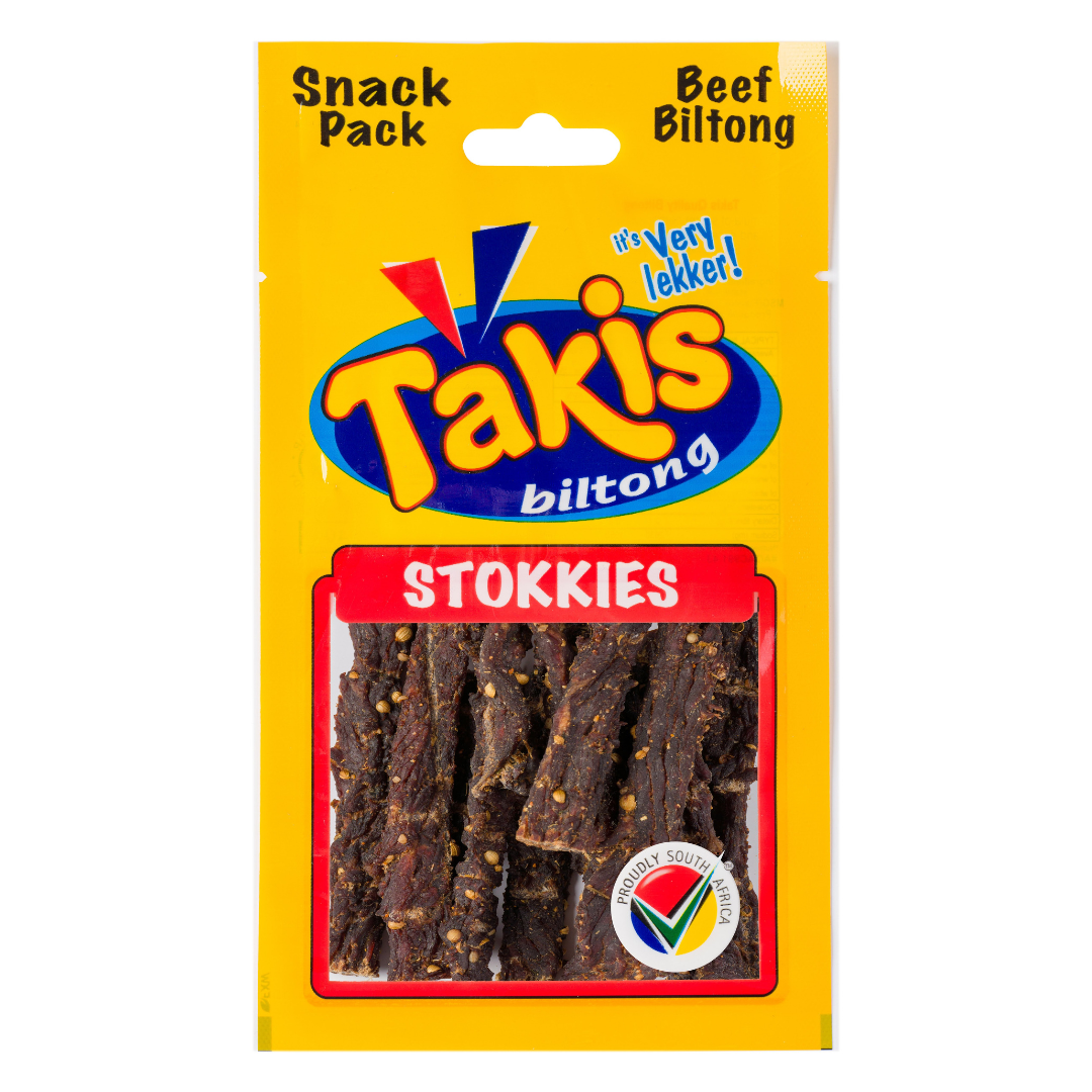 Takis Biltong Snack Pack - Stokkies - Beef - 40g | Shop Today. Get it ...