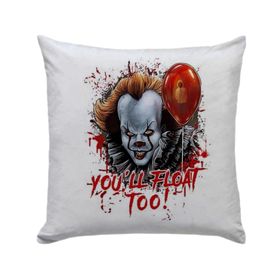 Pennywise IT Stephen King Pillow 30cm x 30cm | Shop Today. Get it ...