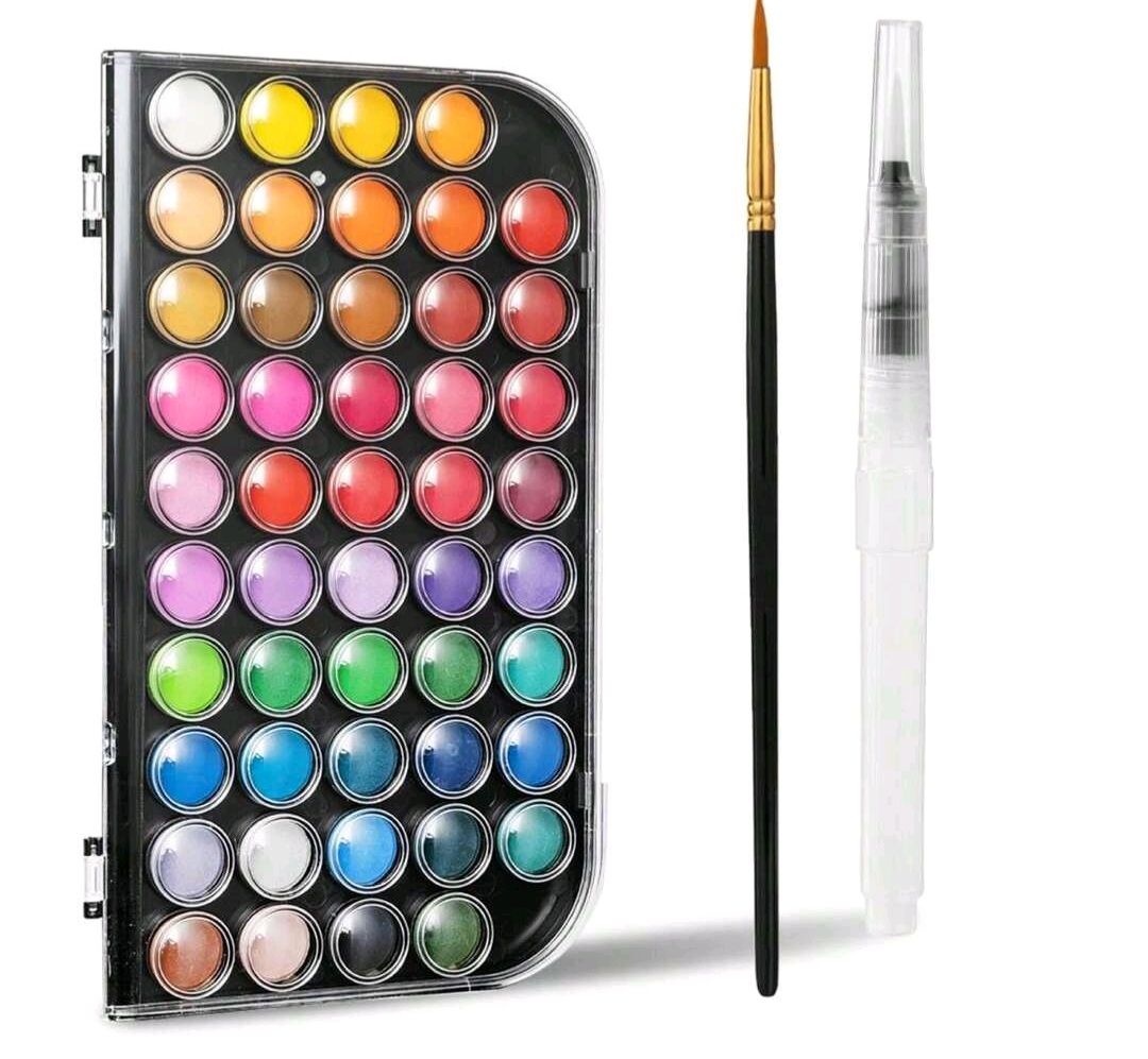 Watercolour Paint Set - 48 Colours | Shop Today. Get it Tomorrow ...