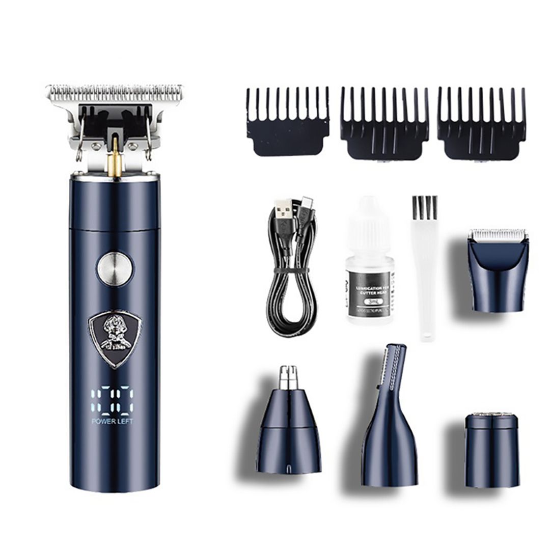 5 in 1 Beard Trimmer Shavers Body Grooming Kit with LED Display | Shop ...