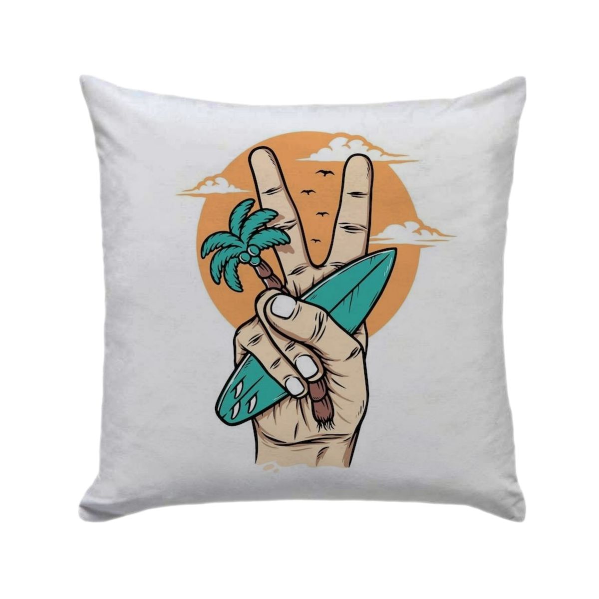 Beach peace Pillow 30cm x 30cm | Shop Today. Get it Tomorrow ...