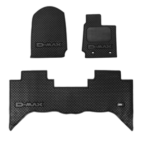 Rubber Interior Mats for Isuzu D-Max | Shop Today. Get it Tomorrow ...