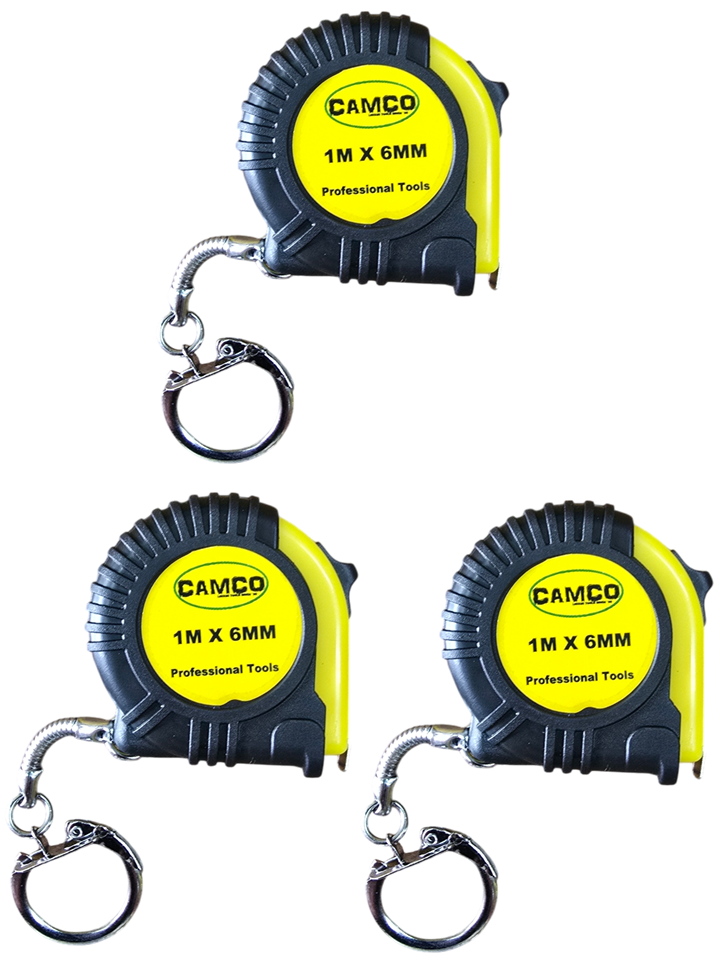 Camco (Pack of 3) Keyring Tape Measure - 1 Meter | Shop Today. Get it ...