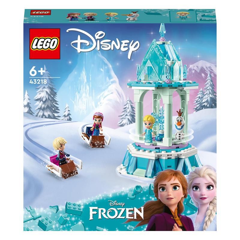 LEGO® | Disney Princess™ Anna and Elsa’s Magical Merry-Go-Round 43218 ...