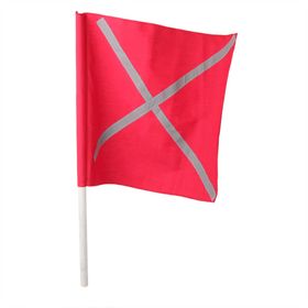 FTS Safety High Visibility Red Flag with Plastic Handle | Shop Today ...