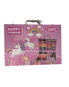 Drawing and Sketch Colored Pencil Crayon Box Watercolor Pen Set 128 ...