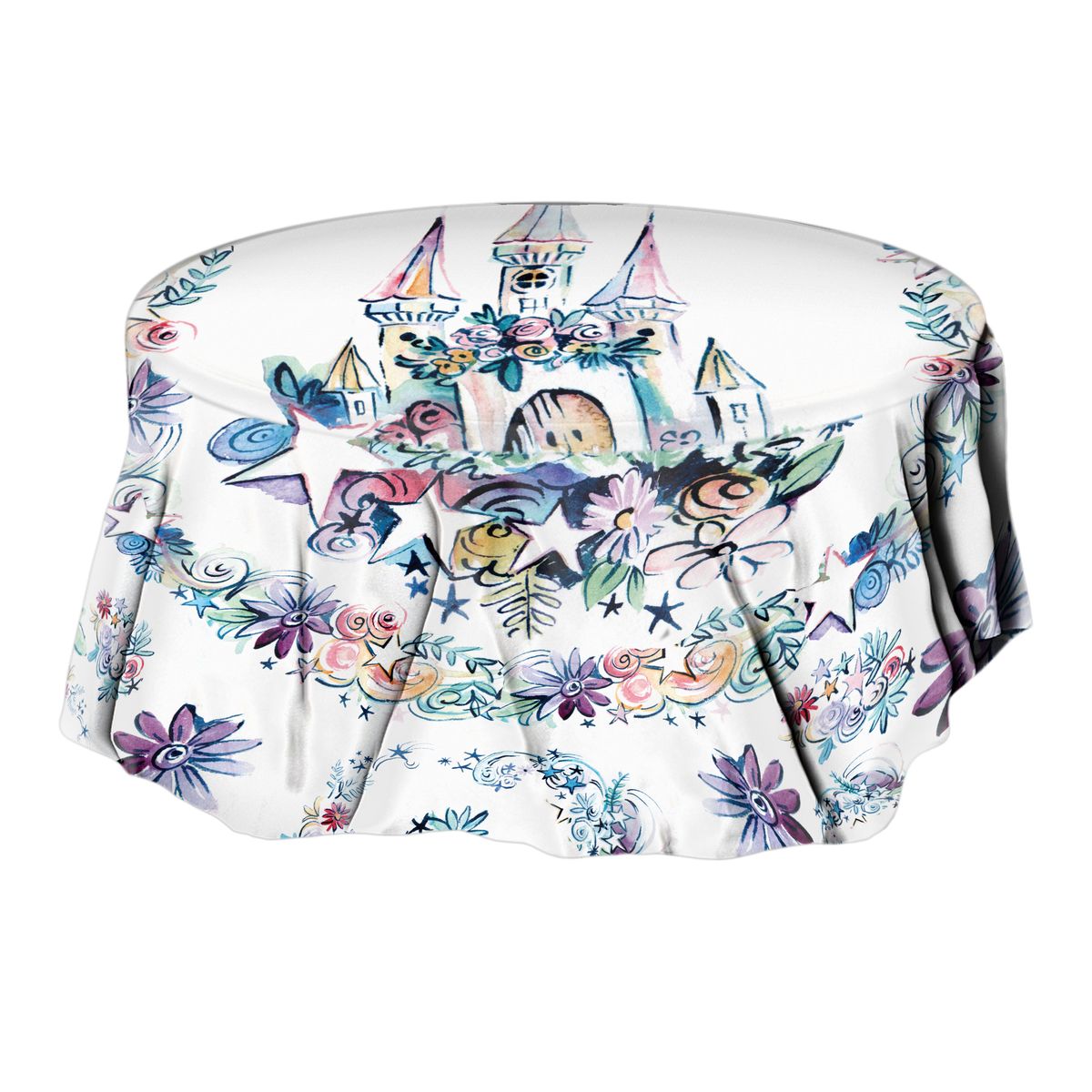 Castle Wreath Round Tablecloth By Kristin Van Lieshout | Shop Today ...