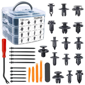 Fasten Clip Body Push Retainer, Pin Rivet Panel Retainer Fastener 750 ...