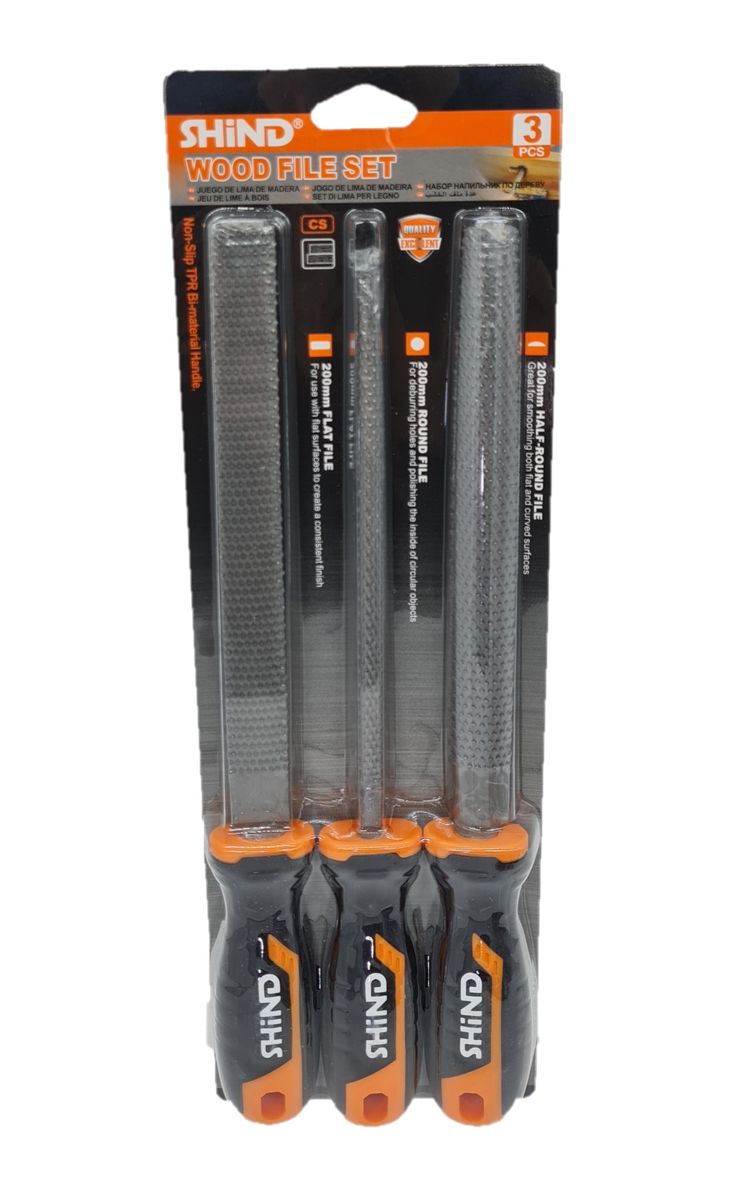 Heavy Duty Wood File Set - 3 Piece | Shop Today. Get it Tomorrow ...