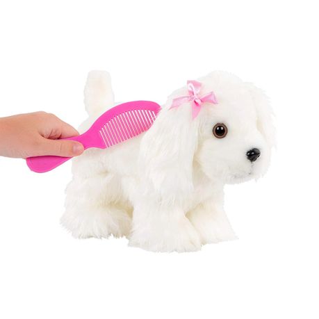 Pucci Pups Poodle NEW PUCCI PUPS Pink Plush Bag With Schnauzer A