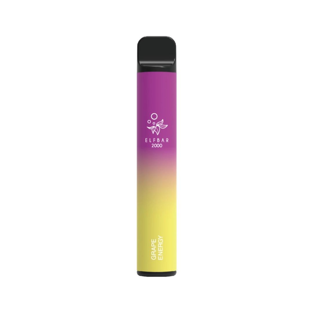 Elf Bar Disposable Smoking Device Grape Energy 2000 Puffs | Shop Today ...