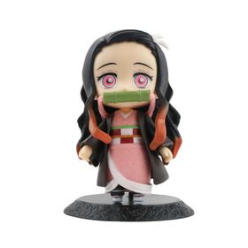 Demon Slayer Anime Nezuko Kamado Cute Chibi Mini Figure | Shop Today ...