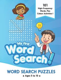 My First Word Search: First word search puzzles book for kids ages 5-6 ...