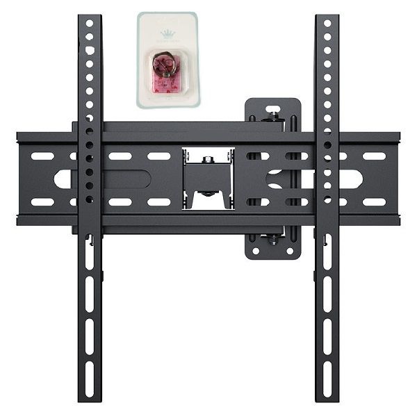Black 816 Long Arm TV Bracket Wall Mount 26-55 + Ring Stent | Shop ...