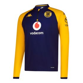 Kappa Men's Kaizer Chiefs Full Zip Training Track Jacket - Blue Astral ...