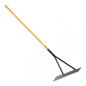 Lasher Wooden Handle Road Rake - 24 Teeth | Shop Today. Get it Tomorrow ...