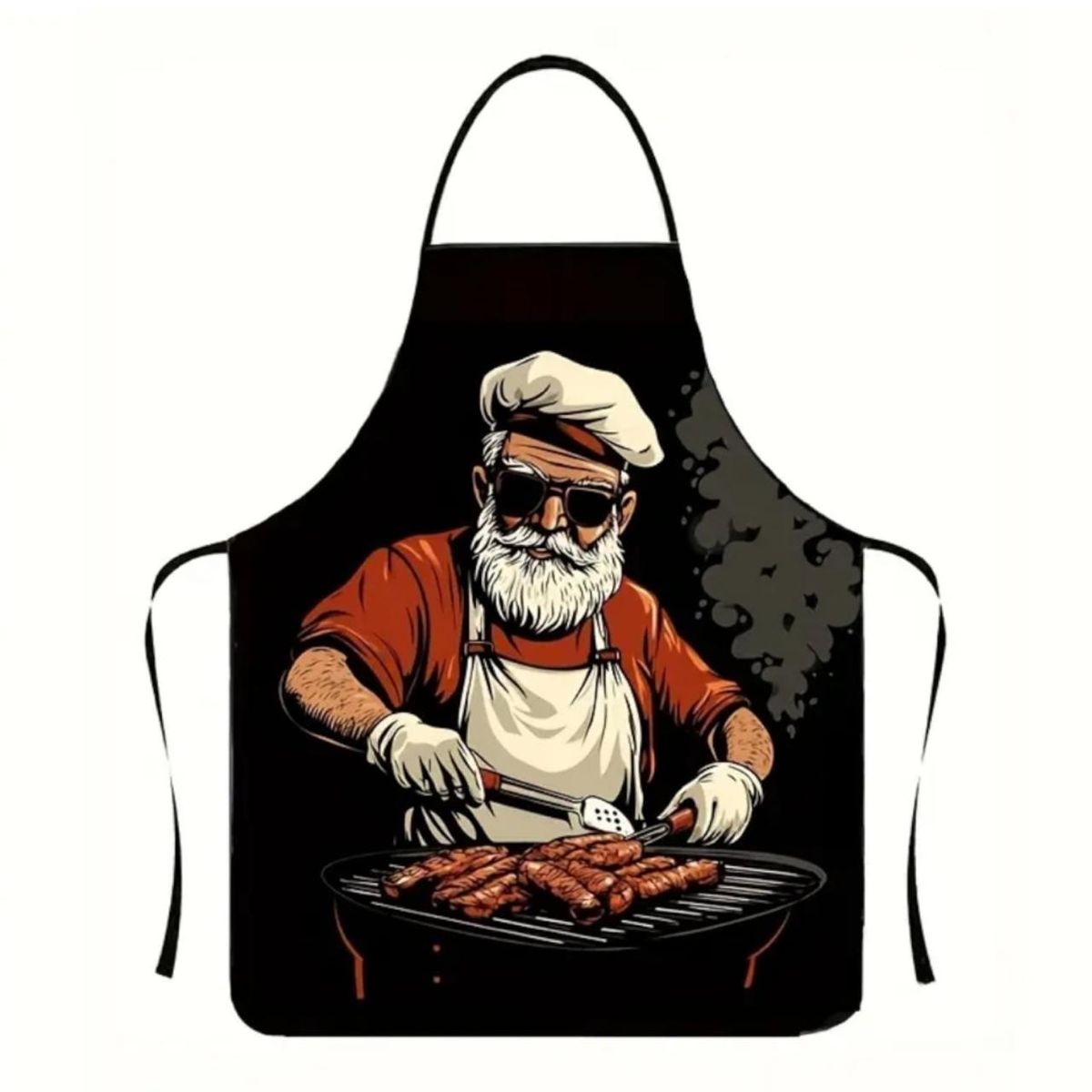 Full-Body Braai and Cooking Apron with Bearded Chef & Braai ...