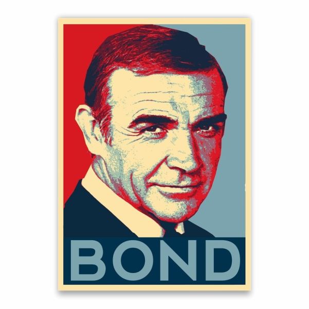 James Bond Portrait Poster - A1 | Shop Today. Get it Tomorrow ...