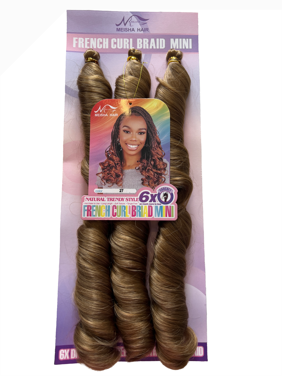 Meisha French Curl Braid Mini - 8 Inch - X 6 bundles | Shop Today. Get ...