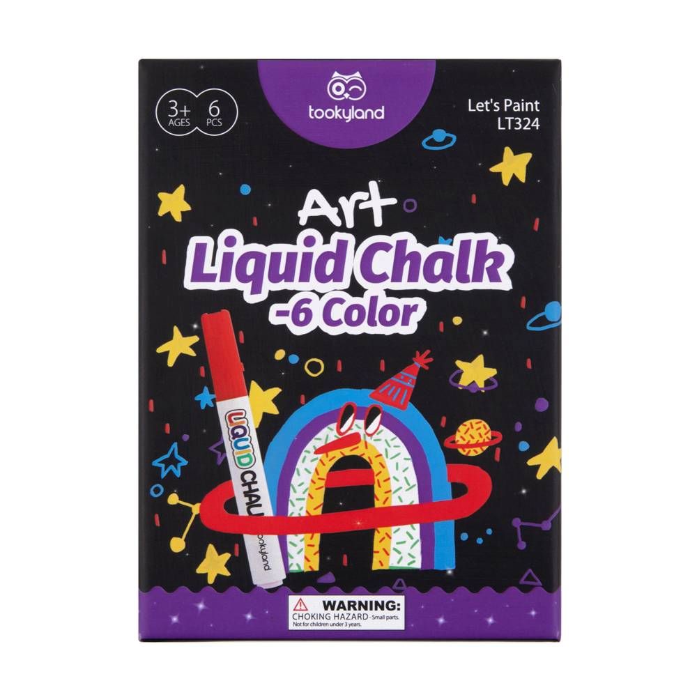 TookyToy Liquid Chalk: 6 Colours | Shop Today. Get it Tomorrow ...