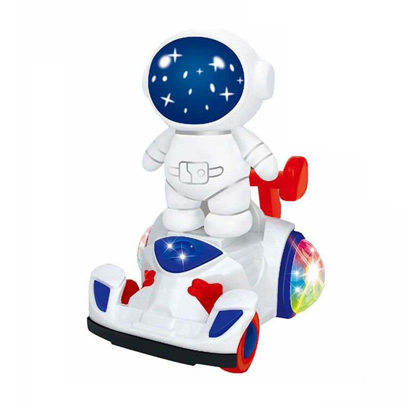 Spaceman Toy Car Tank 360 degree Rotate with cool Light & Music sounds ...