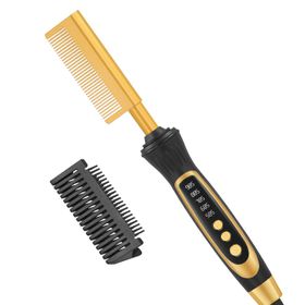 Enzo Hot Hair Comb Black & Gold-EN-4109 | Shop Today. Get it Tomorrow ...