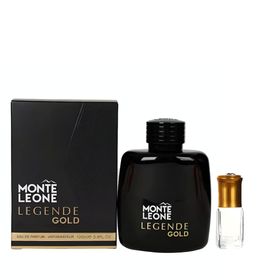 Monte Leone Legende Gold Eau de Parfum - 100ml + Perfume Oil Gift ...