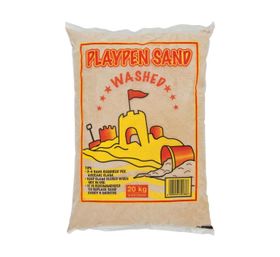 Playpen Sand - Washed Play Sand - 20kg | Shop Today. Get it Tomorrow ...
