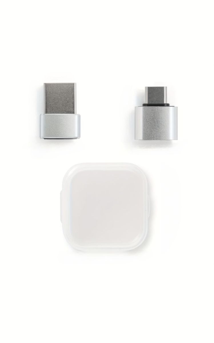 3 Piece Set USB-A Male To USB-C FeMale + USB-C FM To USB-A M Adapter ...