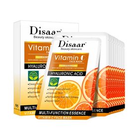 Disaar Vitamin C Hyaluronic Acid Face Mask 10 Pieces | Shop Today. Get ...