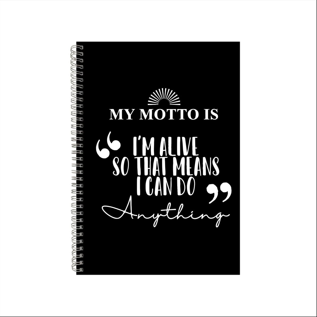 Motivational Notebook Gift Idea A4 Notepad Pad 68 | Shop Today. Get it ...