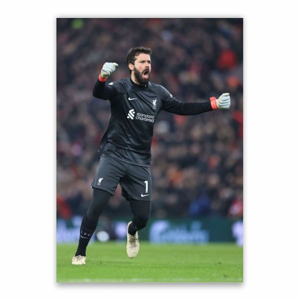 Alisson Becker Celebration Poster - A1 | Shop Today. Get it Tomorrow ...