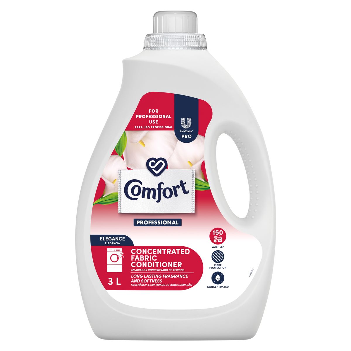 Comfort Professional Elegance Concentrated Laundry Fabric Softener 3L ...