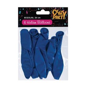 Balloons Helium Blue - 6 Piece | Shop Today. Get it Tomorrow ...
