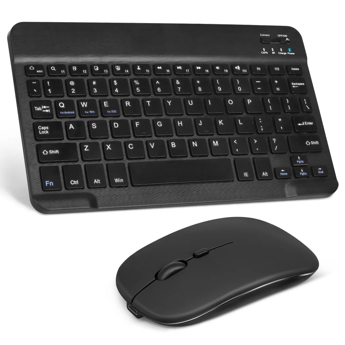 Universal Bluetooth Keyboard & Mouse Set- Windows, iOS & Android ...