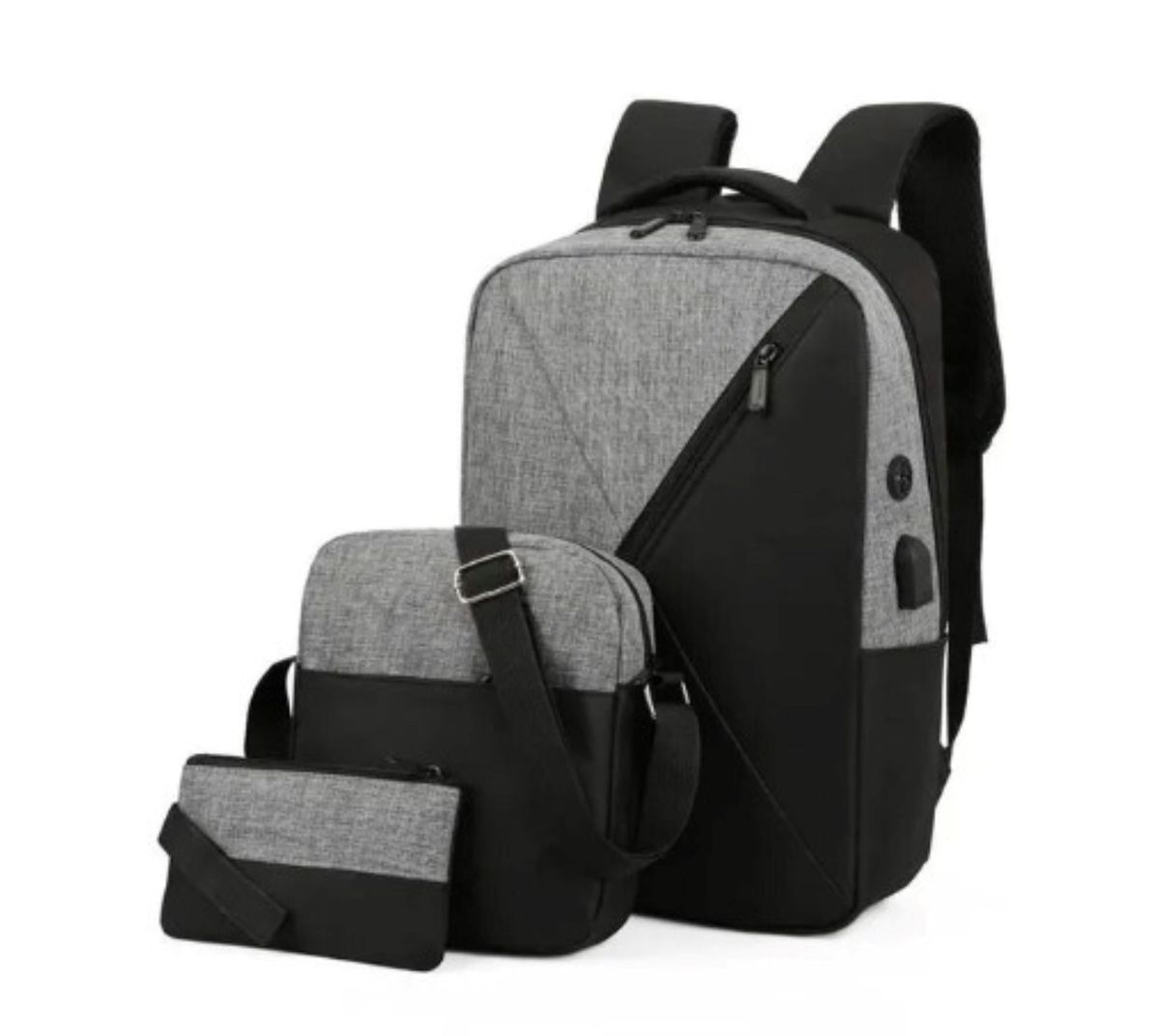 YB Sparkle -3 Piece TwoTone Laptop Backpack Set | Shop Today. Get it ...